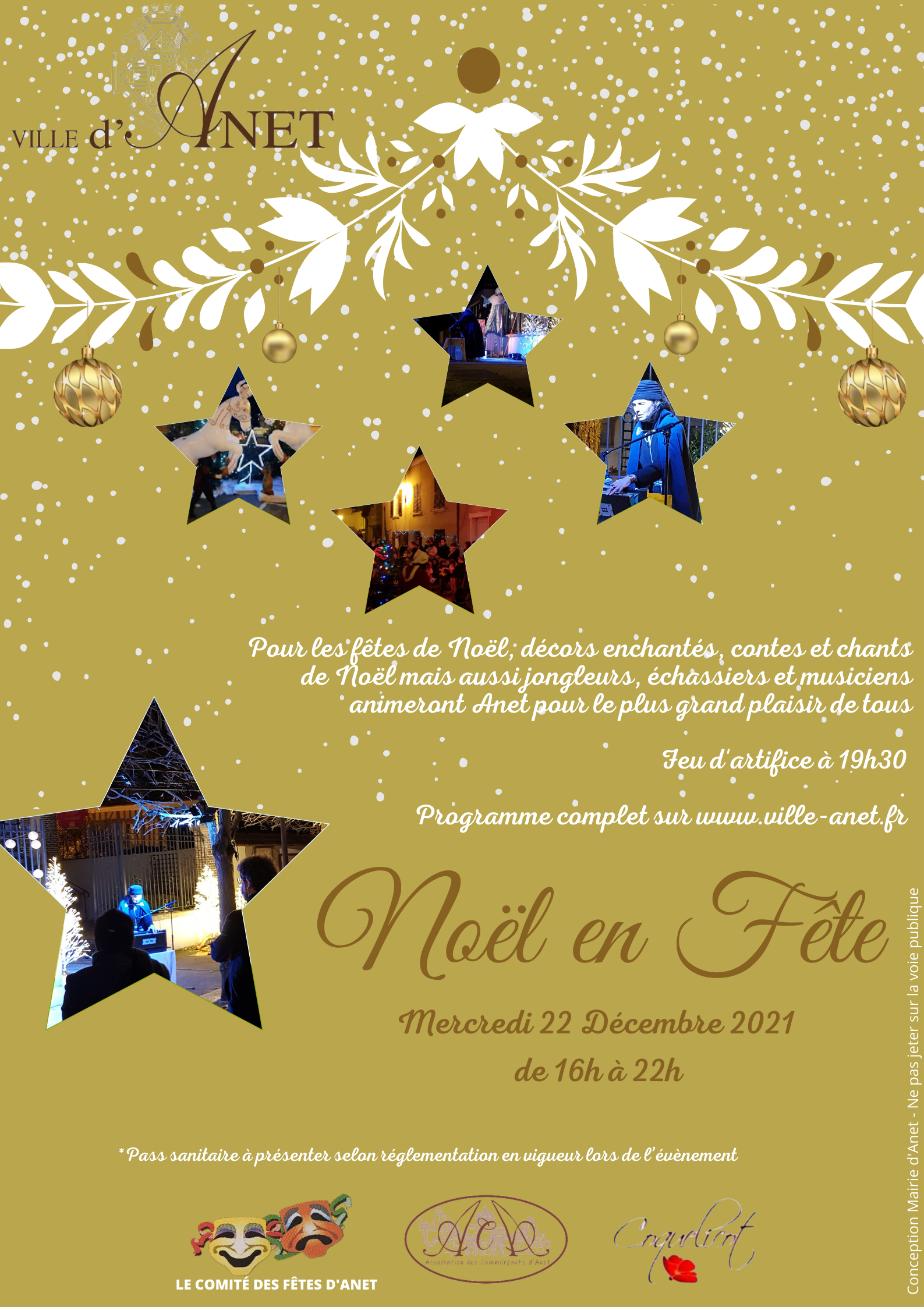FESTIVITE DE NOEL A ANET - Mairie d'Anet